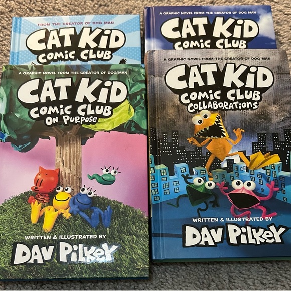 Toys | Book 14 Cat Kid Comic Club Series By Dav Pilkey | Poshmark